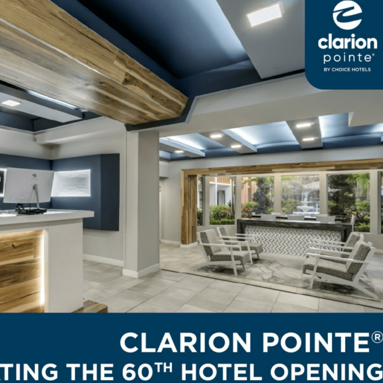 Clarion Pointe soars to 60 hotels open